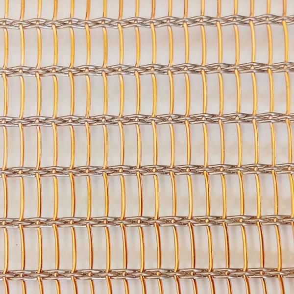 Quality UV Protection Metal Laminated Glass , Fabric Laminated Glass With Metal Mesh for sale