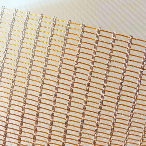 Quality UV Protection Metal Laminated Glass , Fabric Laminated Glass With Metal Mesh for sale