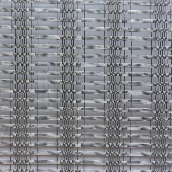 Quality Durable Transparent Copper Mesh Laminated Glass For Security Constructions for sale