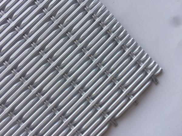 Quality Custom Architectural Metal Mesh / Cabinet Metal Mesh Panel With PVD Treatment for sale