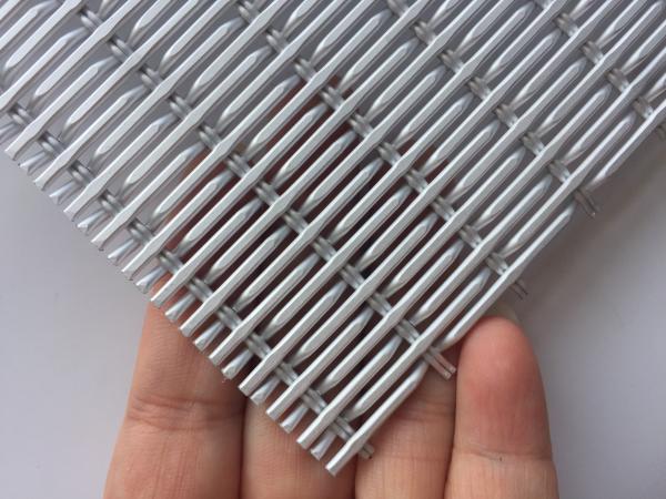 Quality Custom Architectural Metal Mesh / Cabinet Metal Mesh Panel With PVD Treatment for sale