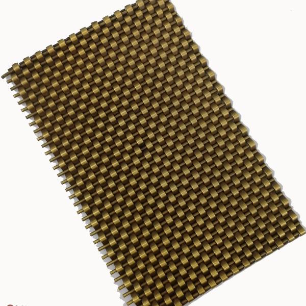 Quality Woven Architectural Metal Mesh High Transparency For Exterior Facades for sale