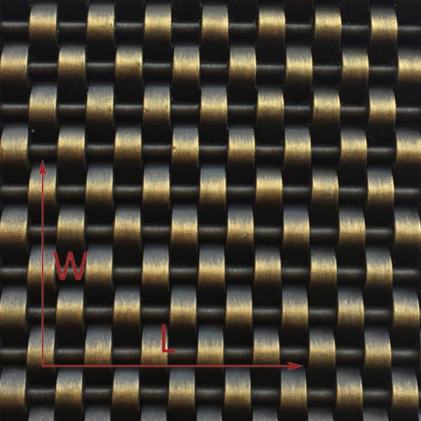 Quality Woven Architectural Metal Mesh High Transparency For Exterior Facades for sale