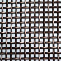 Quality Outdoor Decorative Woven Metal Mesh PVD Coated For Architecture for sale