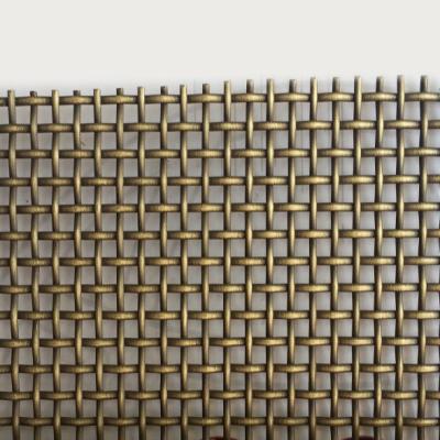 Quality Contemporary Architecture Metal Mesh Woven High Transparency for sale