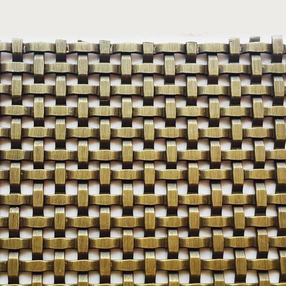 Quality Versatile Architectural Brass Mesh Corrosion Resistant Custom Metal Mesh Woven for sale