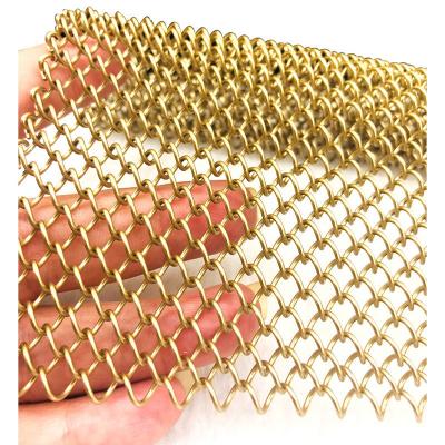 China Window Location Metal Coil Drapery Anodized With 7x7 Rope Construct for sale