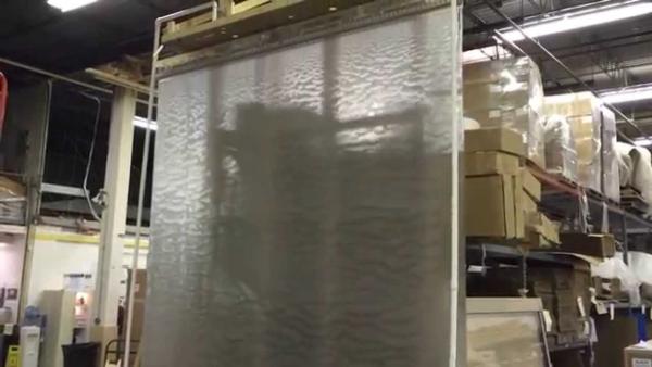 Quality Construction Metal Coil Drapery Incombustible With 7x7 Rope Construct for sale
