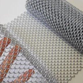 Quality Construction Metal Coil Drapery Incombustible With 7x7 Rope Construct for sale