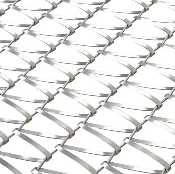 Quality 36m Electroplated SS Conveyor Belt Manufacturers High Tensile Strength for sale