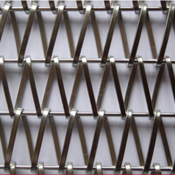 Quality Industrial Grade Stainless Steel Conveyor Belt 0.5mm-5mm Electroplated Wire Mesh for sale
