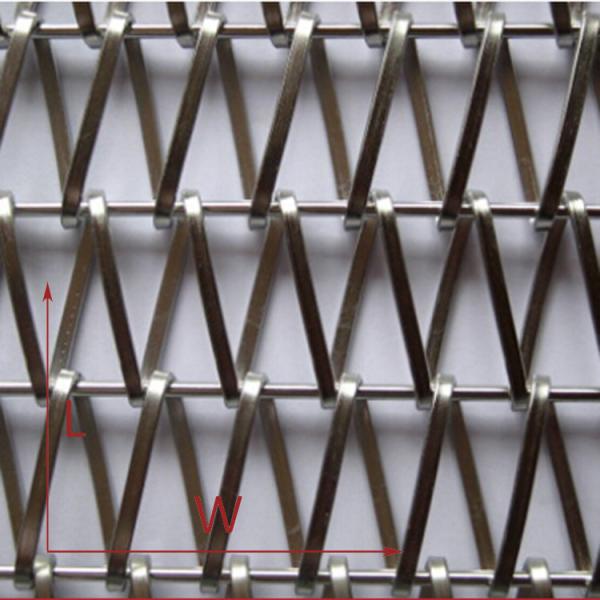 Quality Industrial Grade Stainless Steel Conveyor Belt 0.5mm-5mm Electroplated Wire Mesh for sale