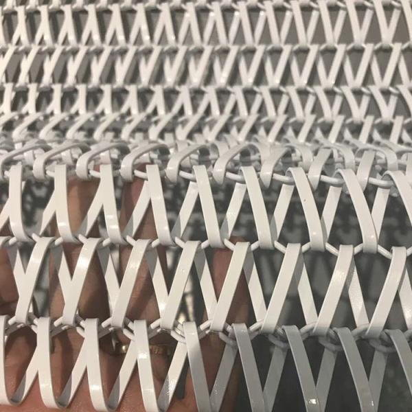 Quality Spiral Architectural Wire Mesh / Industrial Conveyor Wire Belt Rolls for sale