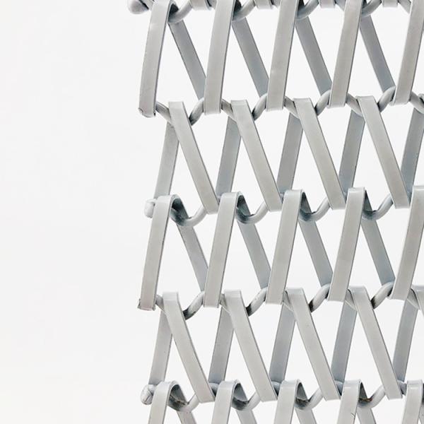 Quality Spiral Architectural Wire Mesh / Industrial Conveyor Wire Belt Rolls for sale
