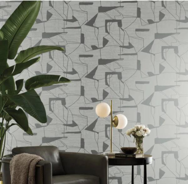 Quality Stain Resistant Metallic Wall Covering 2mm Thickness Modern Style for sale