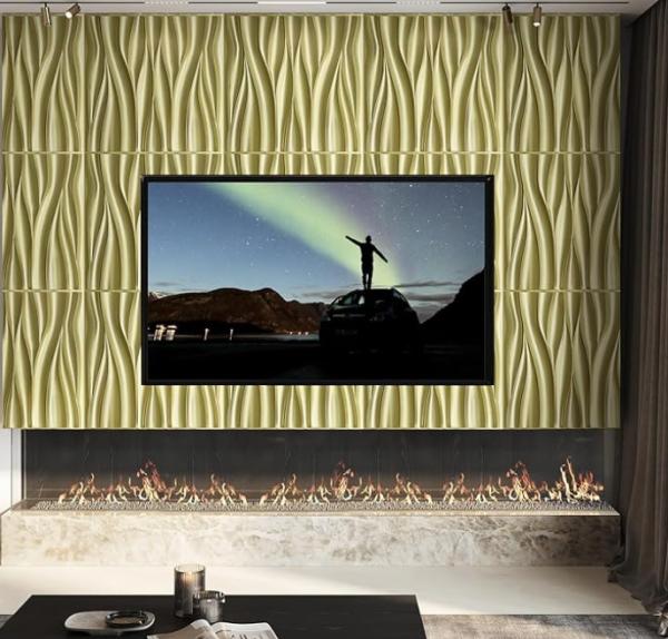 Quality Waterproof Interior Metal Wall Covering 2mm Thickness With Glossy Finish for sale