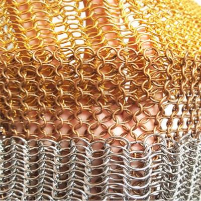 China Surface Polish Metal Ring Mesh 2mmx20mm Ring Aperture Customized for sale