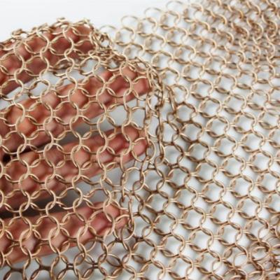China Surface Polish Metal Ring Mesh 2mmx20mm Ring Aperture Customized for sale