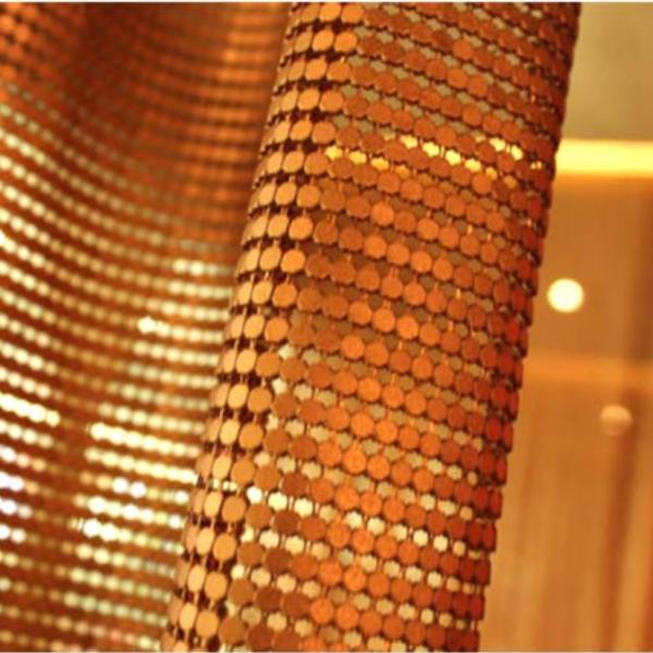 Quality Shimmering Woven Metallic Fabric Curtains Eco Friendly JDW-G01 for sale