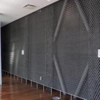China Plain Weave Expanded Metal Mesh Commercial Grade Customized Size for sale