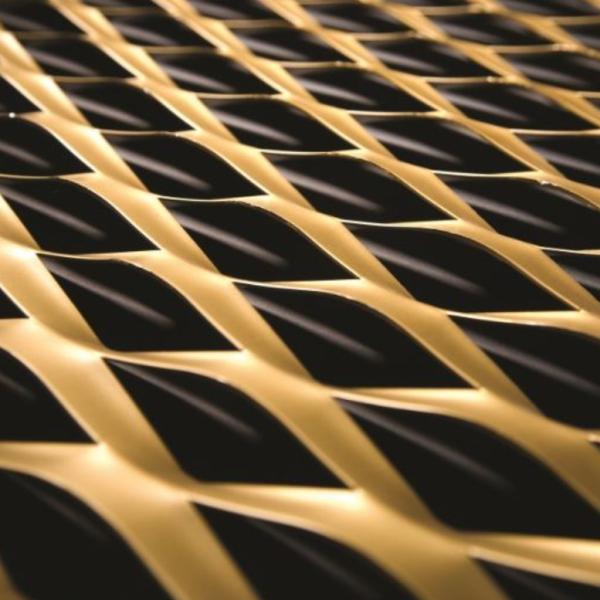 Hexagonal Hole Expanded Metal Wire Mesh For Decoration / Building