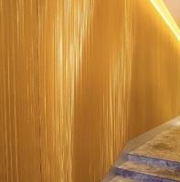 Quality Glossy Finish Metallic Wall Covering Geometric Pattern 2mm Thickness for sale
