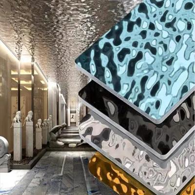 Cina Installazione senza sforzo pannello a ondulazione in acciaio inossidabile per un design personalizzabile in vendita