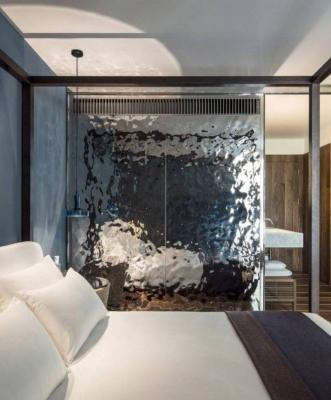 Cina Pannello murale decorativo flessibile con effetto onda d'acqua per la decorazione delle pareti in vendita