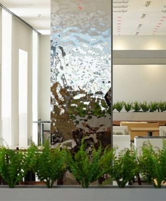Cina Pannello murale decorativo flessibile con effetto onda d'acqua per la decorazione delle pareti in vendita