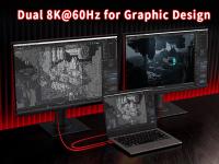 China 240W External GPU Next Gen Cable 80Gbps USB C Data Cable 16K 60Hz Video Compatible With Thunderbolt 5 for sale