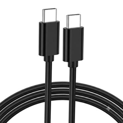 China TPE Black USB C Cable 20Gbps High Speed Type C Data Cable 4K Video Output For Commercial Workspaces for sale
