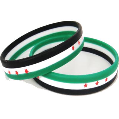 China Customized Silicone Wristband Bracelet for sale