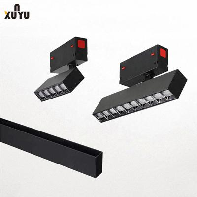 Cina Sistema principale magnetico lineare 7W/10W della luce della pista di piegatura nera in vendita