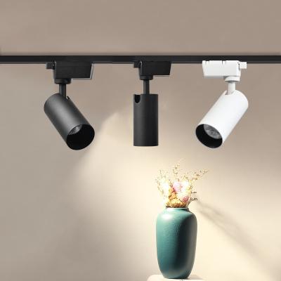 Cina Surface Mounted 12w 24w Cob Track Light Commercial in vendita