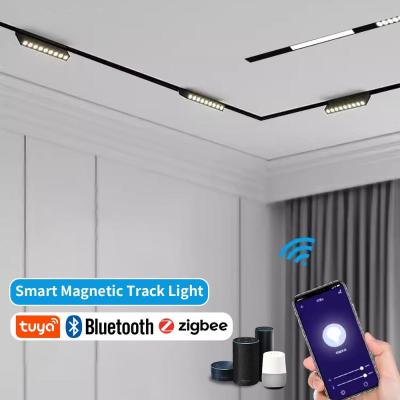 Китай Smart Tuya 2.4G Mobile Phone Controlled LED Magnetic Flood Light Spotlight продается