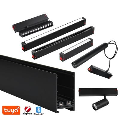 Китай Embedded Magnetic Track Light Led Line Light Hanging Strip Spotlight продается
