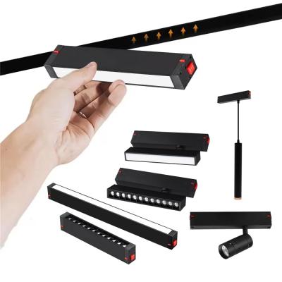 Китай 220V LED Magnetic Track Concealed Living Room Home Without Main Light Lighting продается