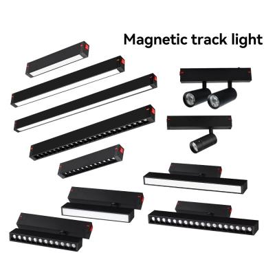 Китай 10W 20W Magnetic Track Living Room Grille Flood Light Track Light Concealed Without Main Light продается