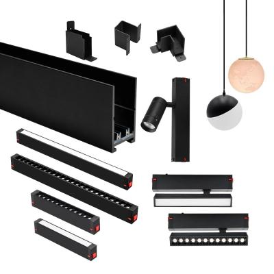 中国 スマートLED磁気トラックライト 製造者 表面に搭載されたトラック卸売 販売のため