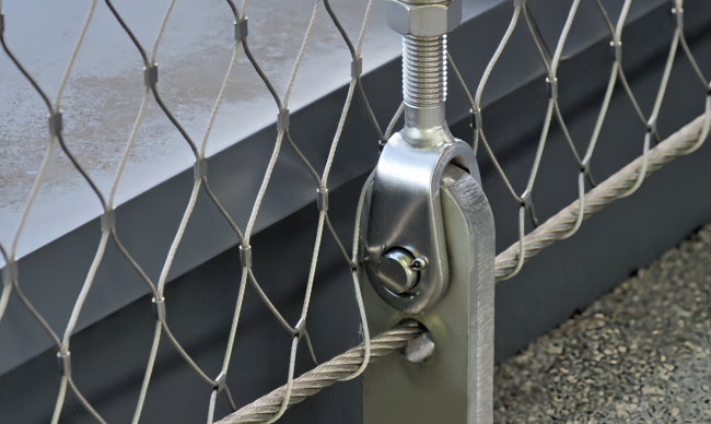 Wire rope netting technical diagram