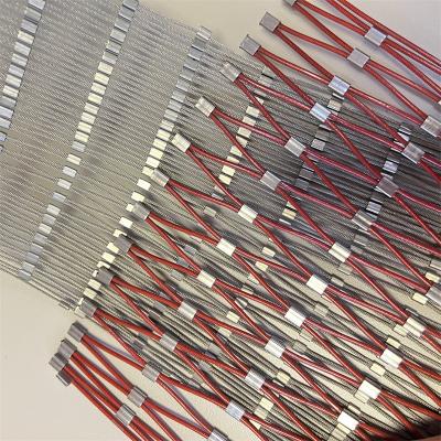 중국 장식용 페룰 유연성 스테인레스 스틸 와이어 로프  Mesh 판매용