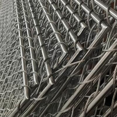 중국 와이어 로프 스틸 동물 보호망 판매용