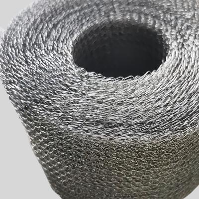China Flat Wire Stainless Steel Knitted Mesh For Demister Pad for sale