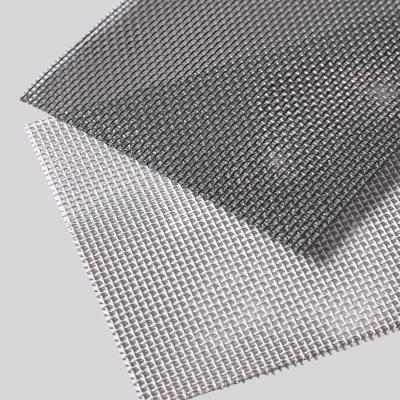 China Weave Aluminium Security Screen Mesh PVDF Coated for sale
