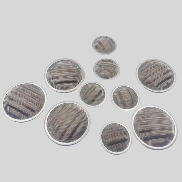 Quality Alloy Mesh Pleated Filter Disc Micron 10mm 12mm 14mm 20mm 30mm 40mm for sale