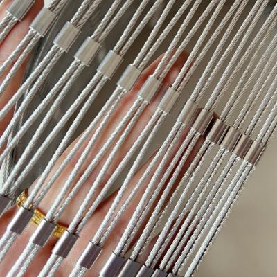 China Stainless Steel Material Rope Safety Netting For Balustrading Fencing for sale