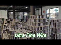 0.06mm ultrafijn roestvrij staaldraad 304L 60micron
