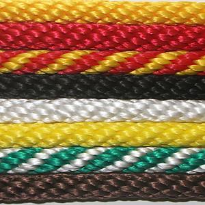 China General Purpose 6mm-12mm nylon solid braid utility rope for sale