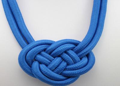 China fashion national Style Punk handwork weaving Chinese knot rope charm necklace for sale