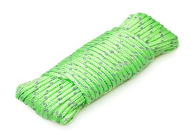 China Camping 50' Green diamond 16 braids rope code line from 4mm-16mm for sale